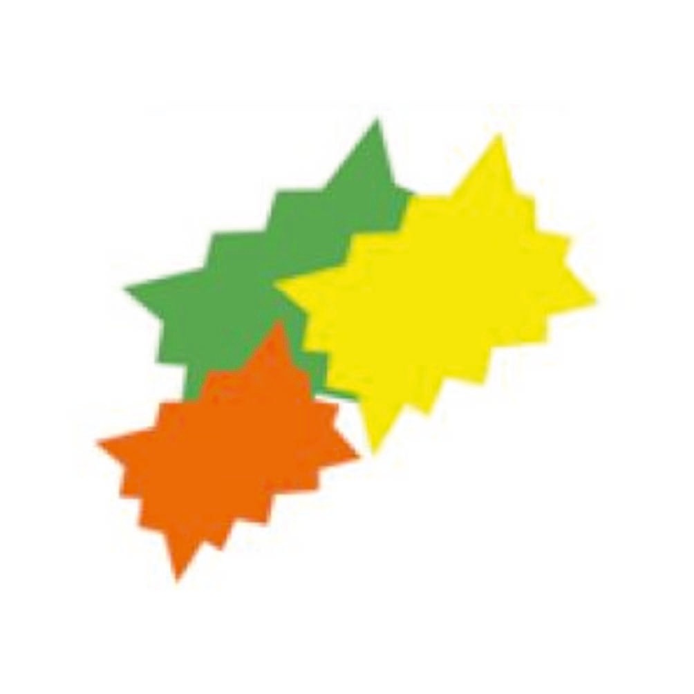 Carteles para rotular 50 estrellas 140x110mm - Vimor.es